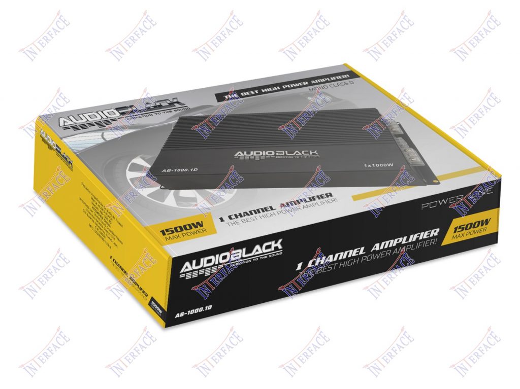Amplificador AUDIOBLACK AB1000.1D – Centro Especializado Interface